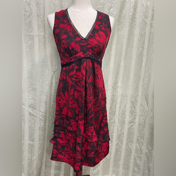 Simply Vera Vera Wang | Dresses | Vero Wang Simply Vera Red Sushi Dress ...